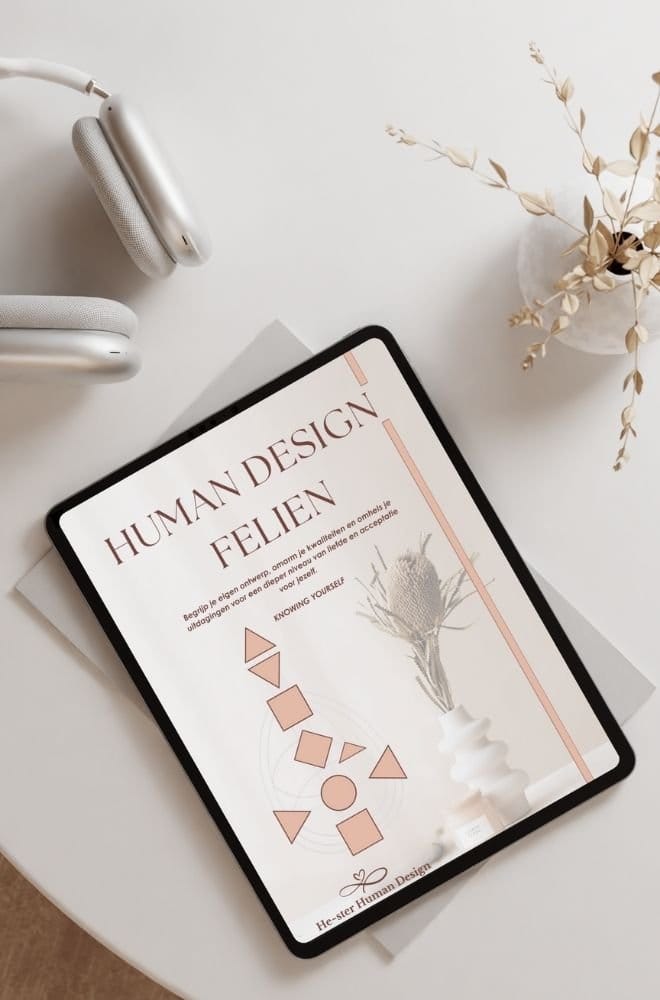 jouw persoonlijke blauwdruk - Hester Peters